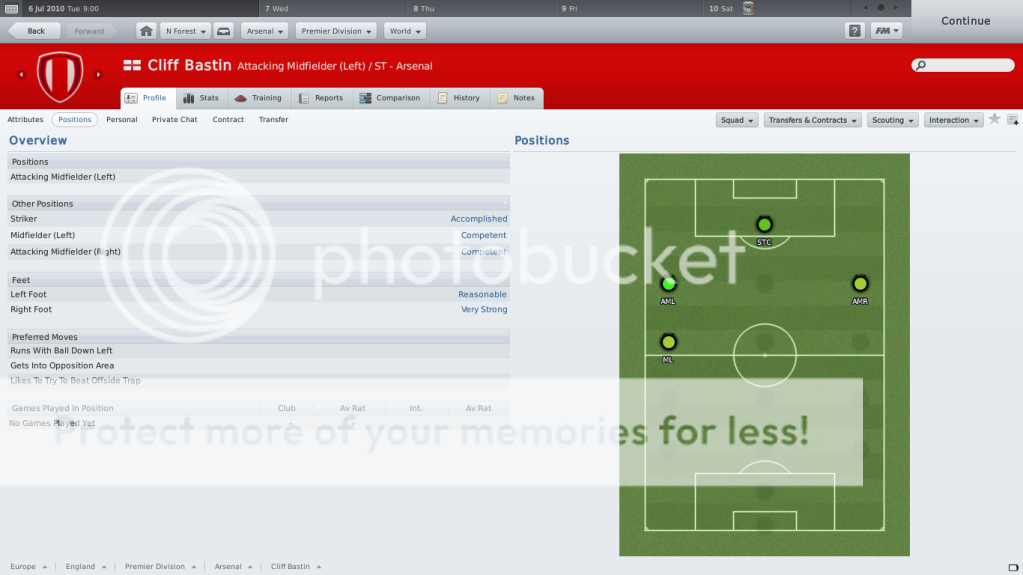 FM11: Football Manager Legends Database - Editors Hideaway - Sports ...